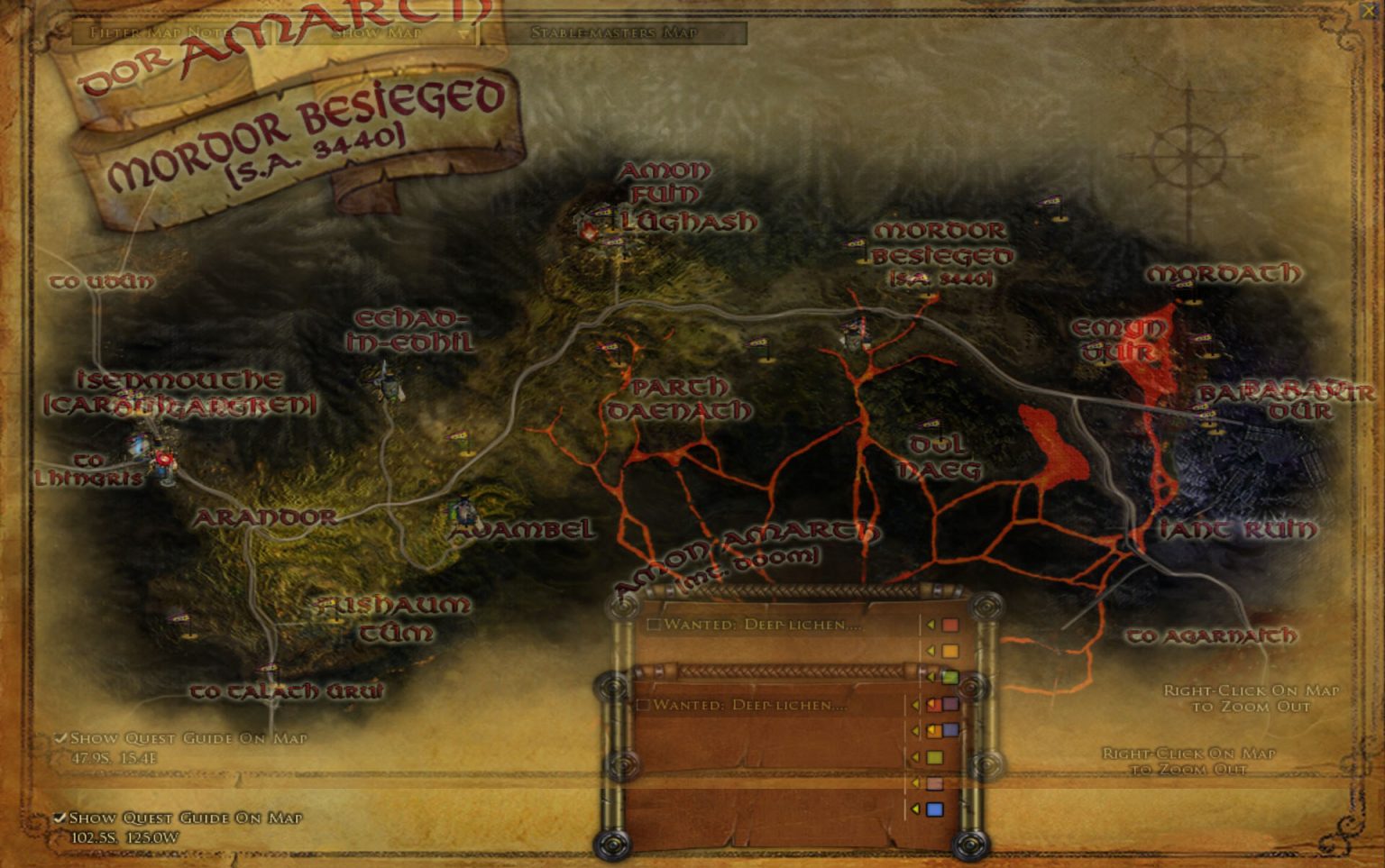 Mordor (besieged) comparison – LOTRO Players
